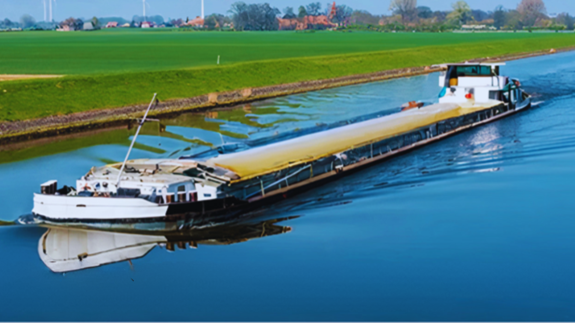 Removing emissions on Europe's inland waterways with RH2IWER