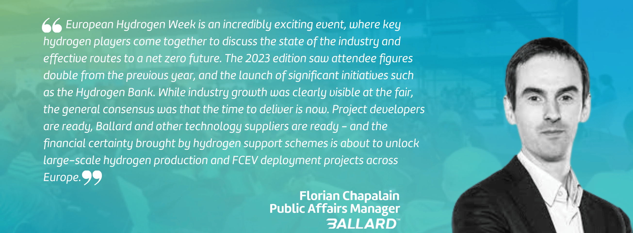 Welcoming the dawn of the clean hydrogen era at European Hydrogen Week