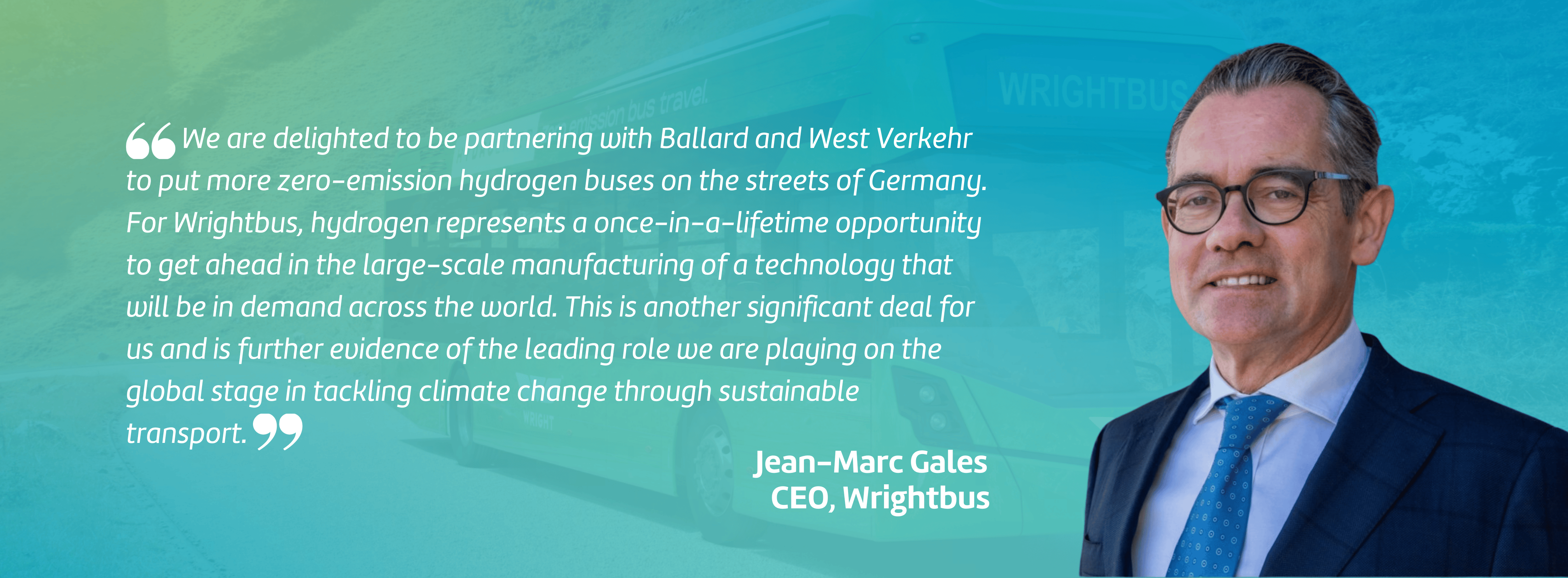 Wrightbus fuel cell buses powered by Ballard heading for German roads