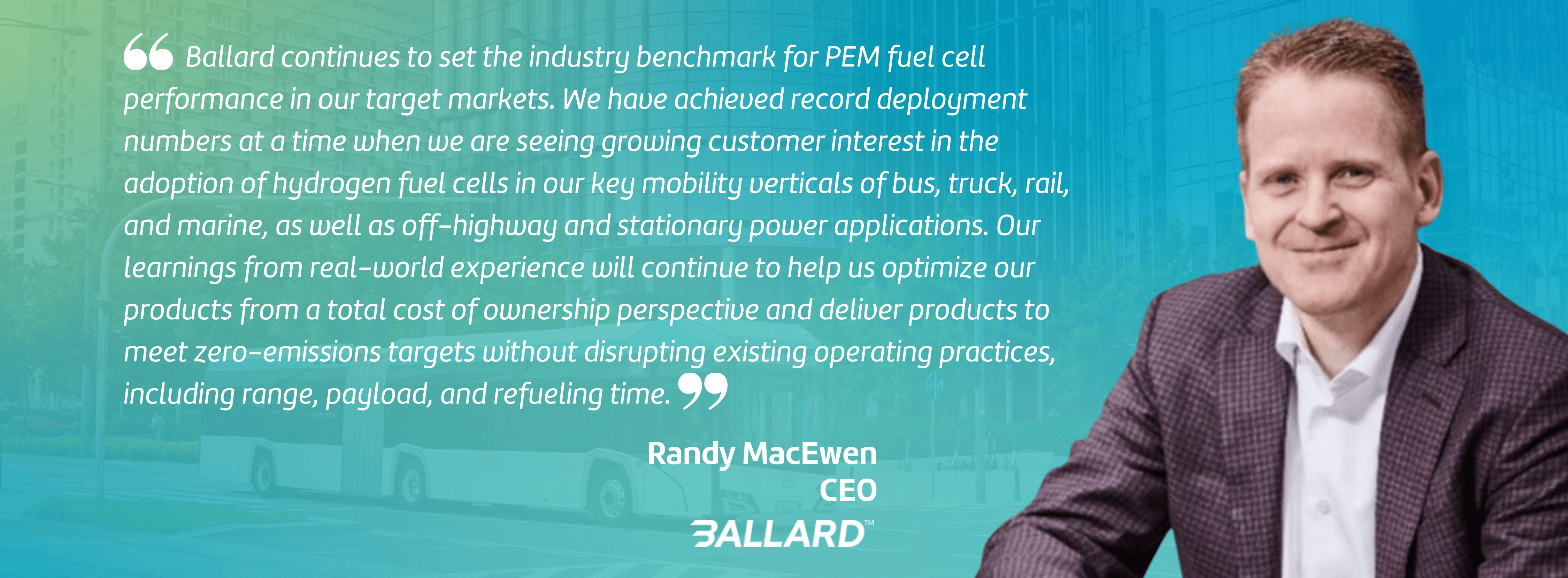 Ballard powers record number of global fuel cell buses