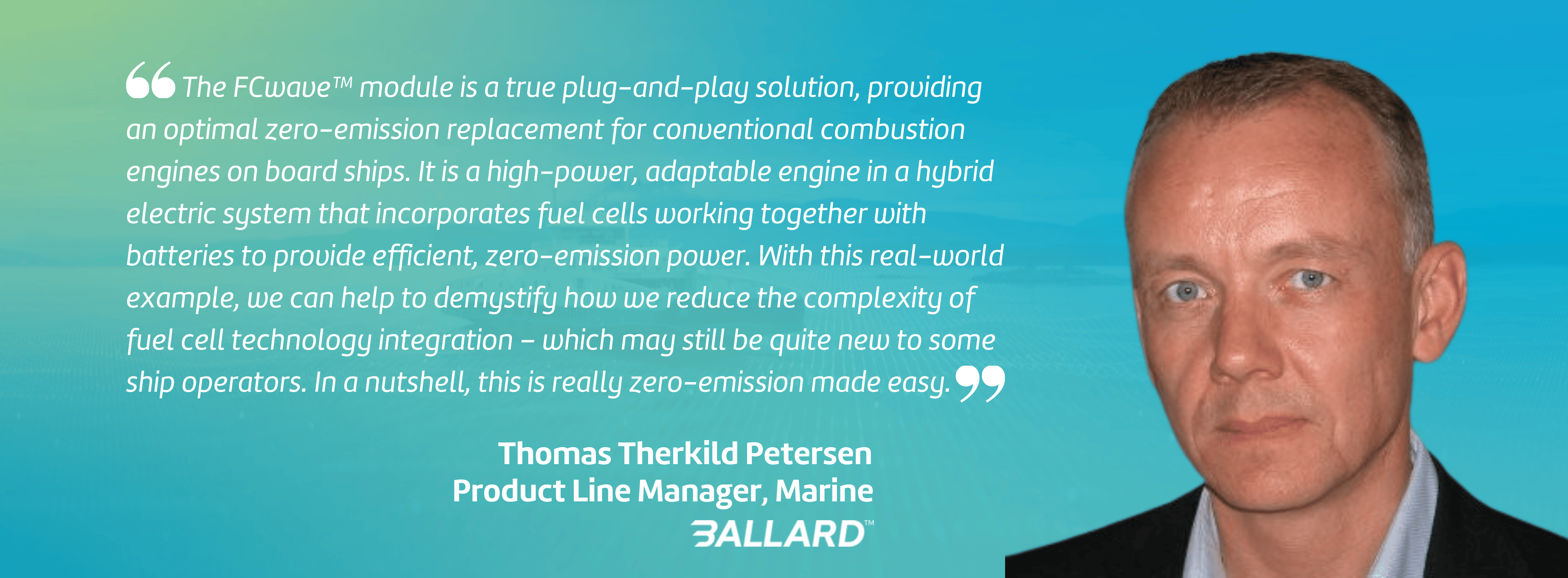 Video: Incline test of Ballard's FCwave™ marine fuel cell module