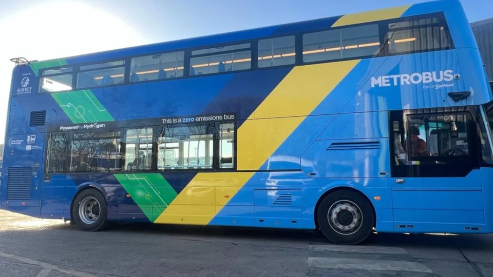Brighton adds 34 buses to the UK's largest hydrogen-powered fleet