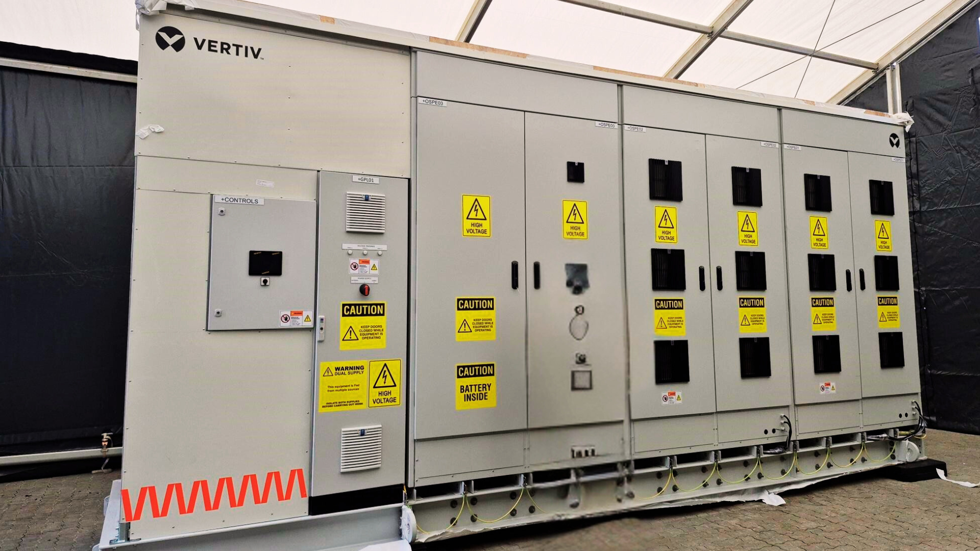 Vertiv and Ballard validation of fuel cell backup power system