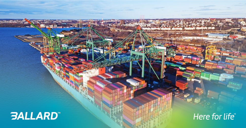 Hydrogen fuel cells for zero-emission cold ironing